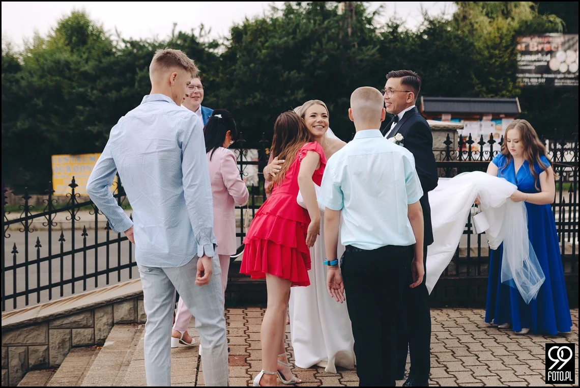 Dom weselny Oberwanka Łostówka, ślub w Beskidach